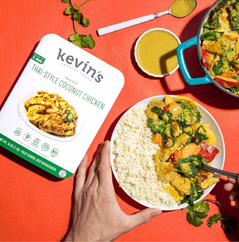Kevin's Natural Foods Thai Style Coconut Chicken - 16oz : Quick Meals ...