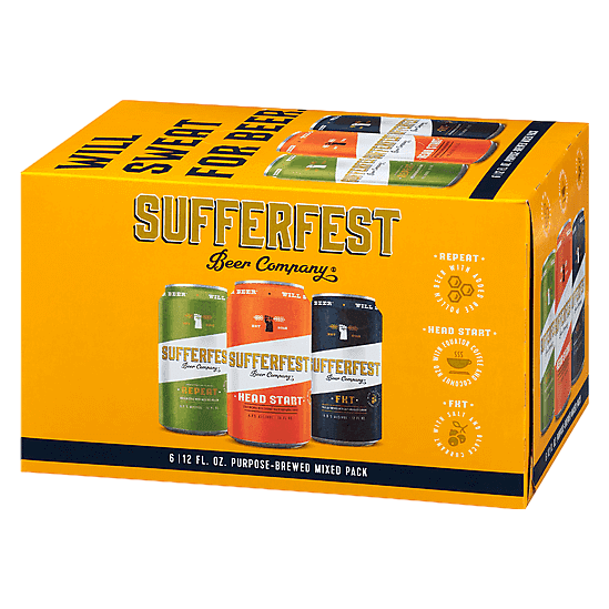 Sufferfest Beer Co. Variety Pack 6pk 12oz Can : Alcohol fast delivery ...