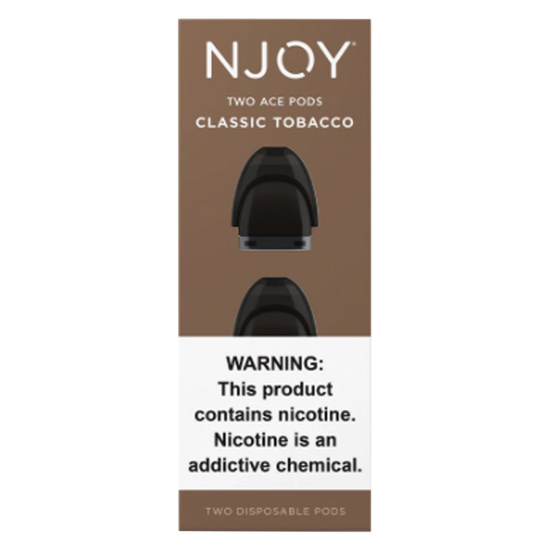 Njoy Ace E-liquid Pod Tobacco 5% 2pk : Smoke Shop fast delivery by App ...