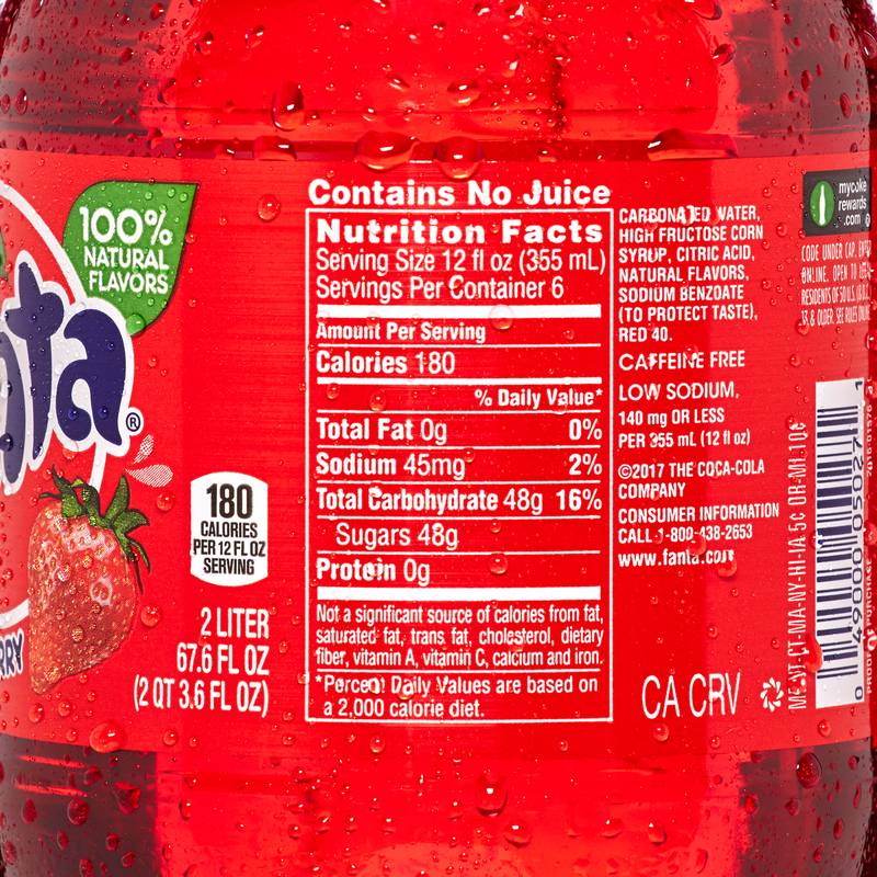 Fanta Strawberry 2L Btl : Drinks fast delivery by App or Online