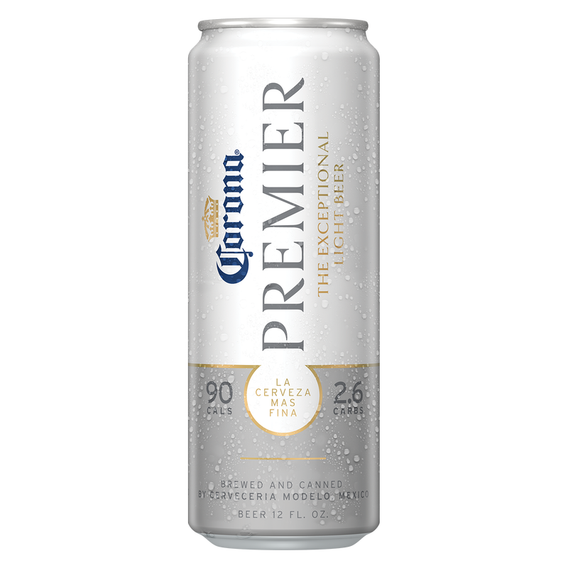 Corona Premier 24pk 12oz Can 4% ABV : Alcohol fast delivery by App or ...