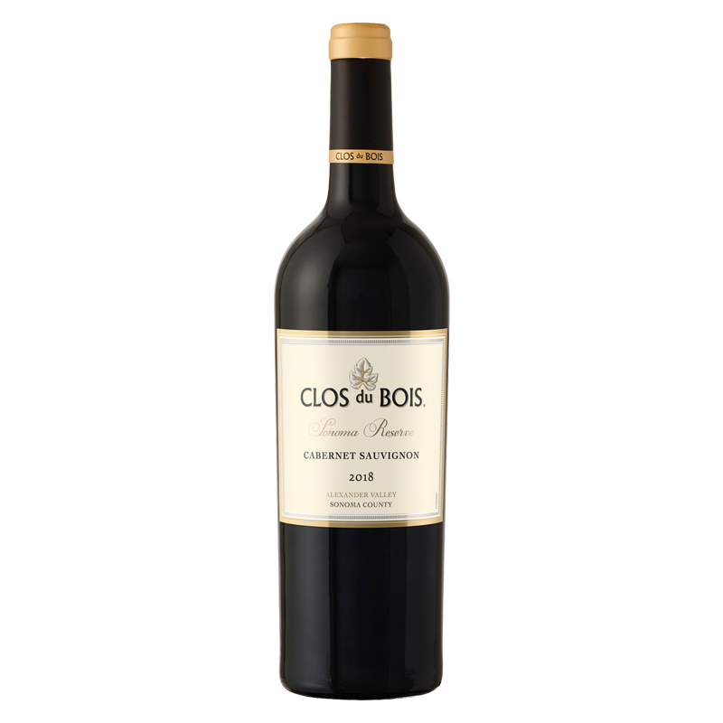 Clos Du Bois Reserve Cabernet Sauvignon 750ml : Alcohol fast delivery ...