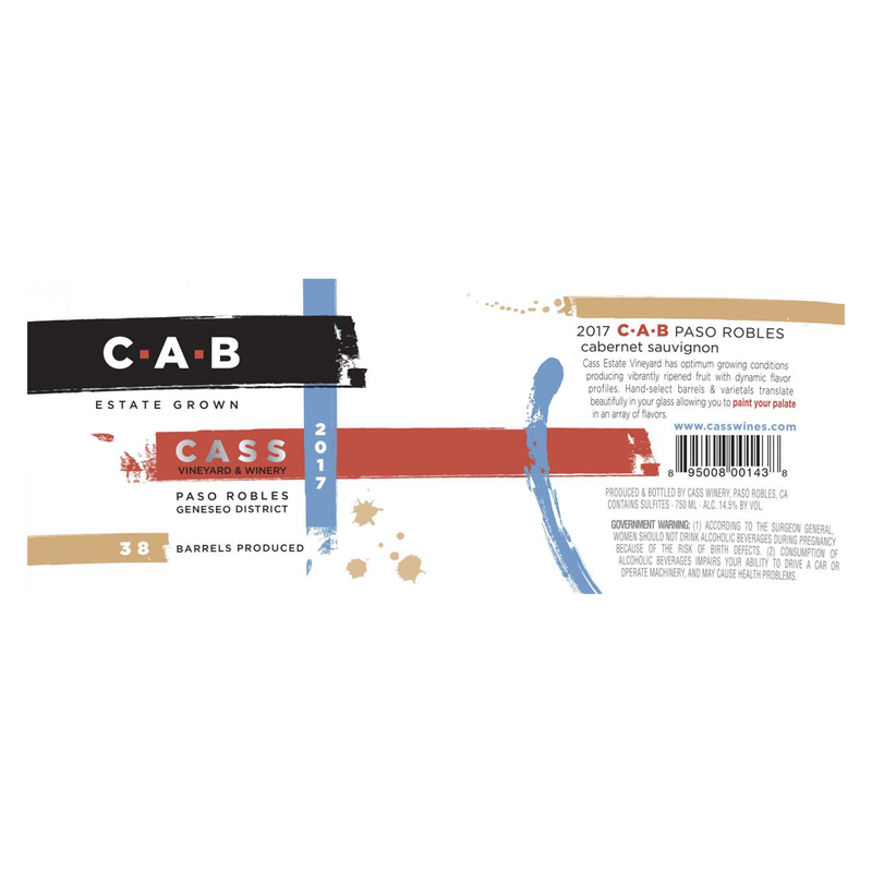 Cass C.A.B Cabernet Sauvignon 750ml : Alcohol fast delivery by App or ...