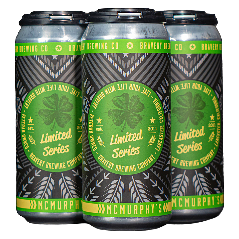 Bravery Brewing Limited Series - Mcmurphy's Irish Red Ale 4pk 16oz Cans ...