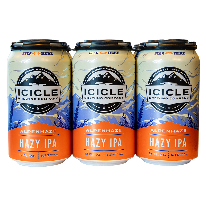 Icicle Alpenhaze Hazy IPA 6pk 12oz Can 6.3% ABV : Alcohol fast delivery ...