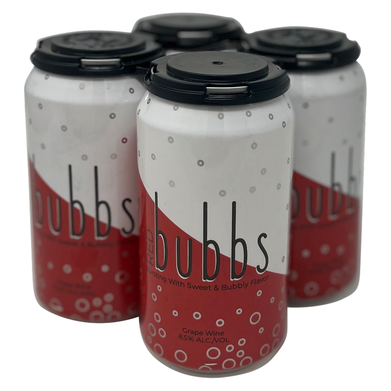 Bubbs Red 4pk 12oz Can 8.5% ABV : Alcohol fast delivery by App or Online