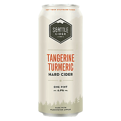 Seattle Cider Tangerine and Turmeric 4pk 16oz Can : Alcohol fast ...