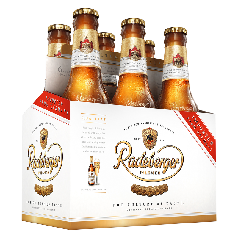 Radeberger Pilsner 6pk 12oz Btl : Alcohol fast delivery by App or Online