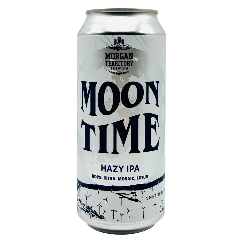 Morgan Territory Brewing Moon Time Hazy IPA 4pk 16oz Can : dnu fast ...