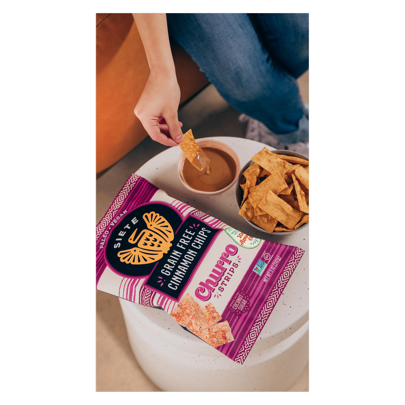 Siete Churro Strips 5oz : Snacks fast delivery by App or Online