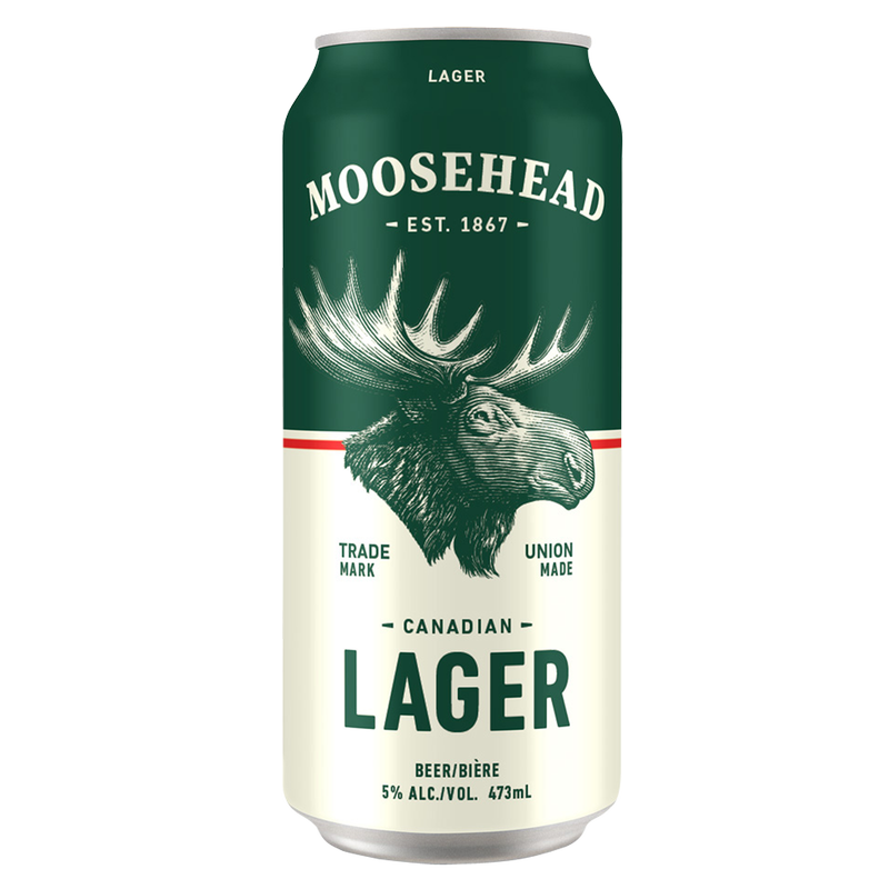 Moosehead Lager 4pk 16oz Can : Alcohol fast delivery by App or Online