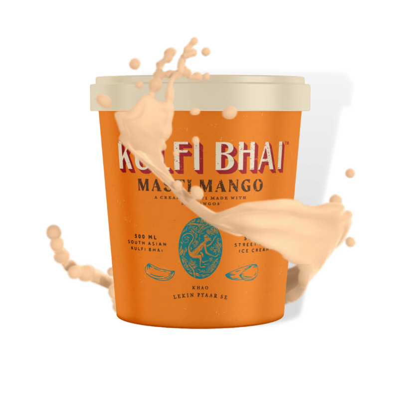 Kulfi Bhai Masti Mango, 500ml : Ice Cream fast delivery by App or Online