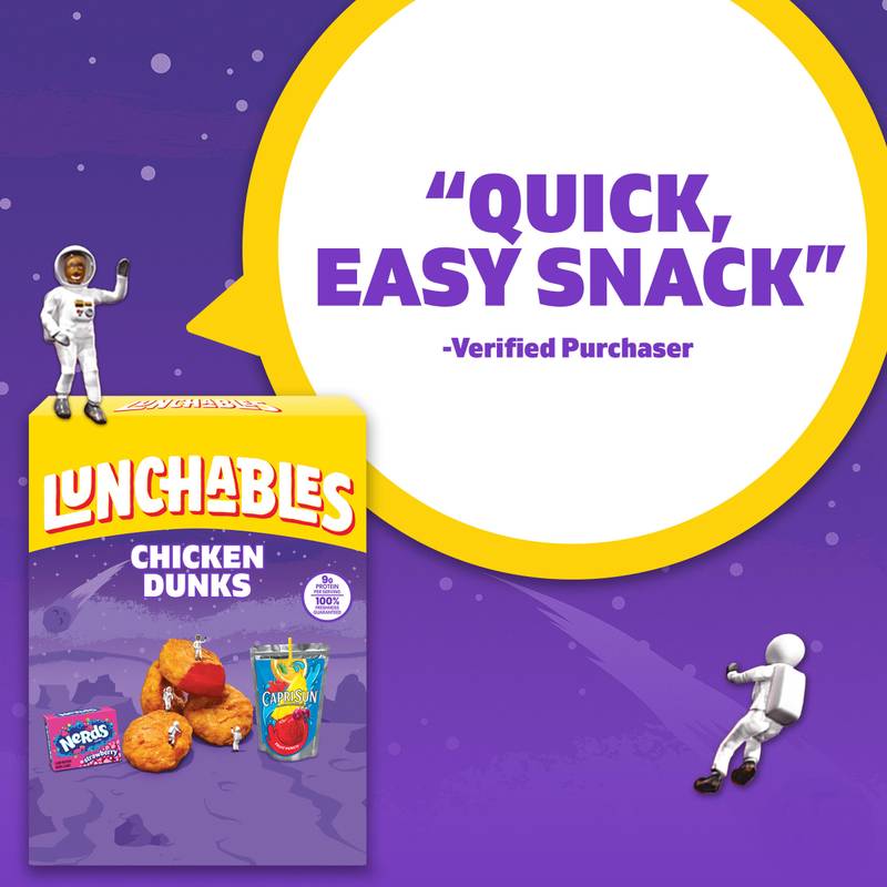 Lunchables Chicken Dunks Meal Kit with Capri Sun - 9.8oz - Delivered In ...