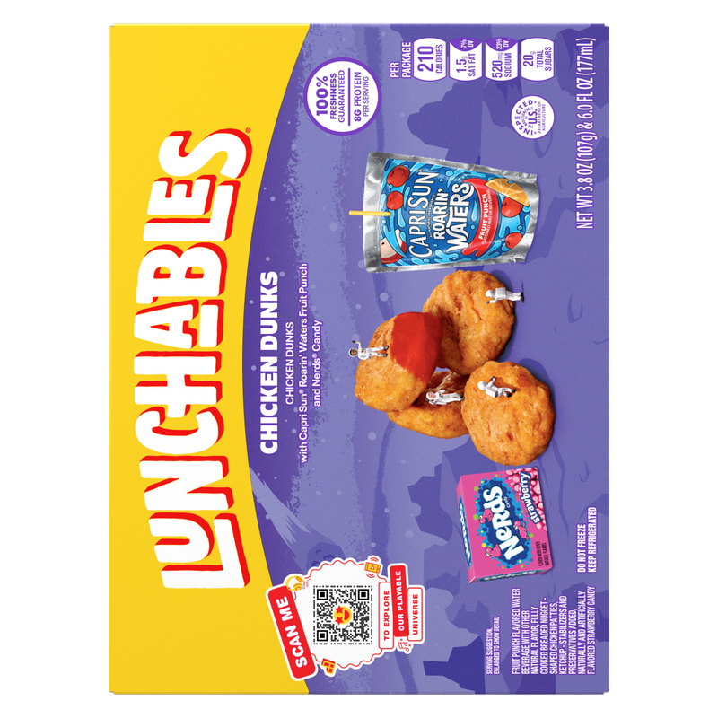 Lunchables Chicken Dunks Meal Kit with Capri Sun - 9.8oz - Delivered In ...
