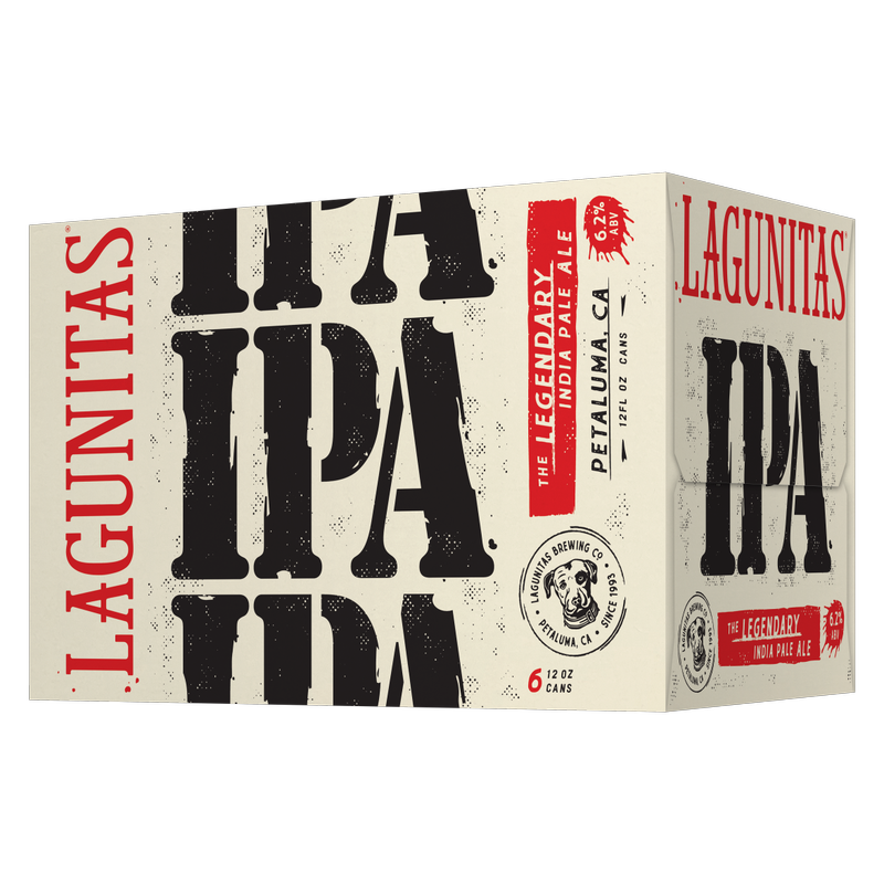 Lagunitas Brewing Company IPA 6pk 12oz Can 6.2% ABV - Delivered In As ...