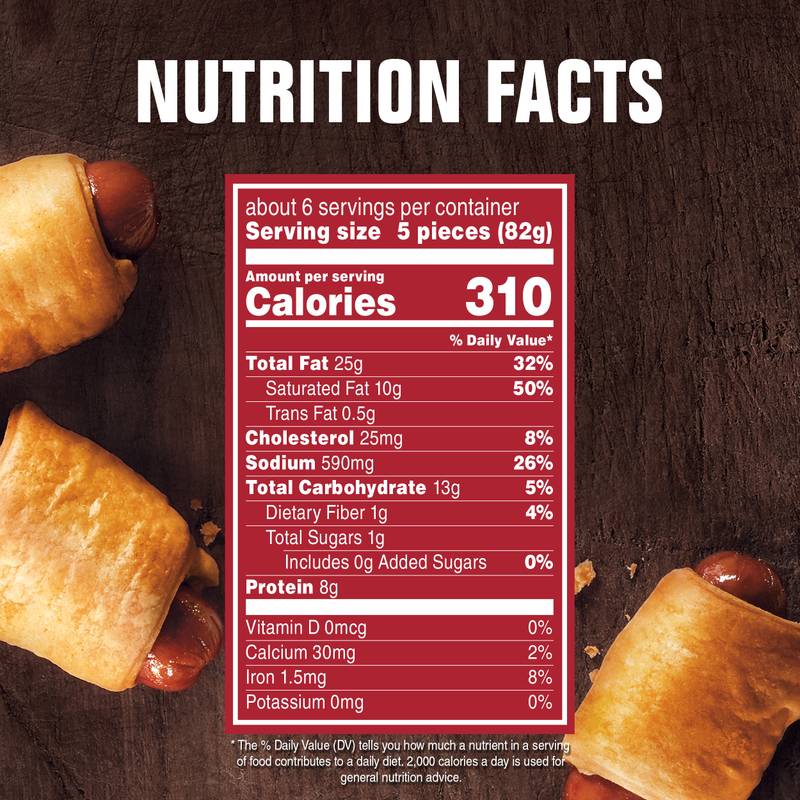 Hebrew National Frozen Beef Franks in a Blanket, 18.4oz - Delivered In ...