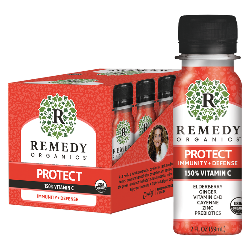 Remedy Organics Wellness Shot Protect 12pk 2oz Bottle- XL - Delivered ...