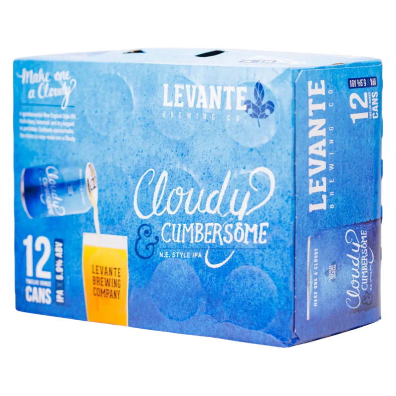 Levante Cloudy & Cumbersome IPA 12pk 12oz Can 5.9% ABV - Delivered In ...