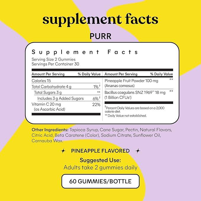 Lemme Purr Gummies 60ct - Delivered In As Fast As 15 Minutes | Gopuff