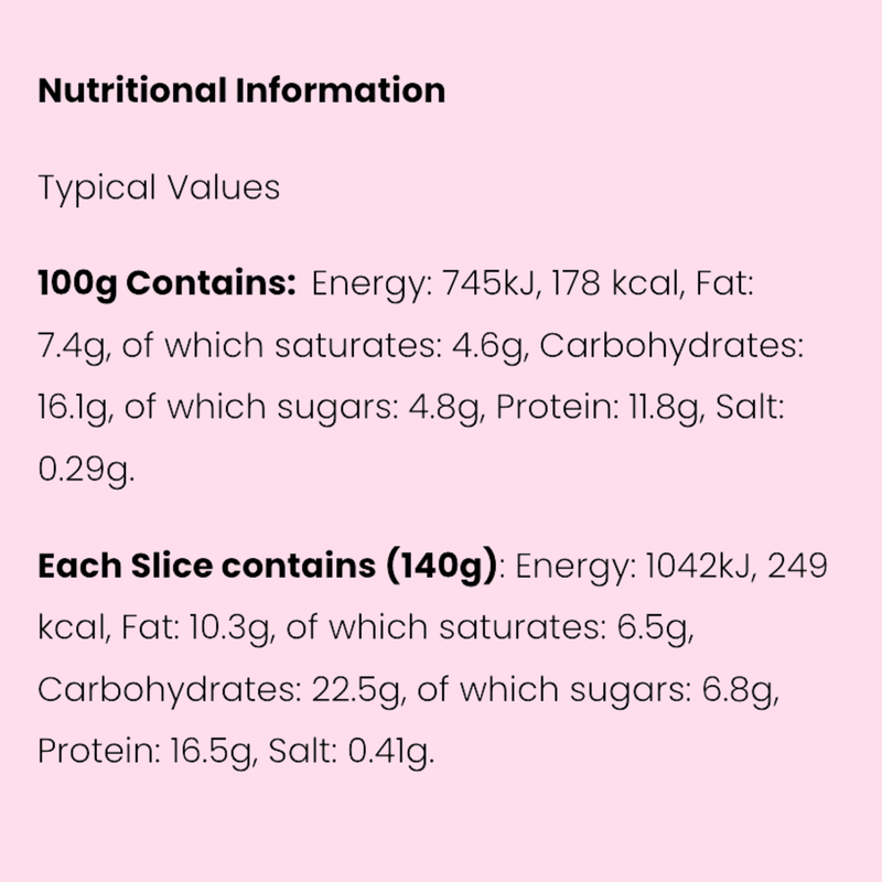 Mighty Slice Creamy Strawberry Protein Cheesecake, 140g : Bakery fast delivery by App or Online