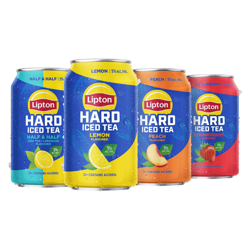 Lipton Hard Iced Tea Variety Pack 12pk 12oz Can 5% ABV - Delivered In ...