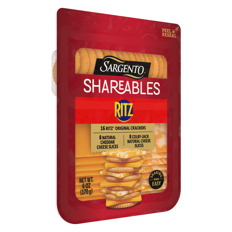 Sargento Shareables with Cheddar, Colby Jack and Ritz - Delivered In As ...