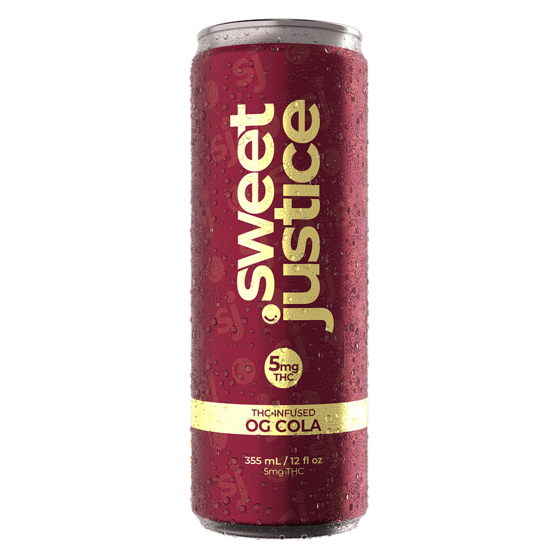 Sweet Justice 5mg THC OG Cola 4pk 12oz Can - Delivered In As Fast As 15 ...