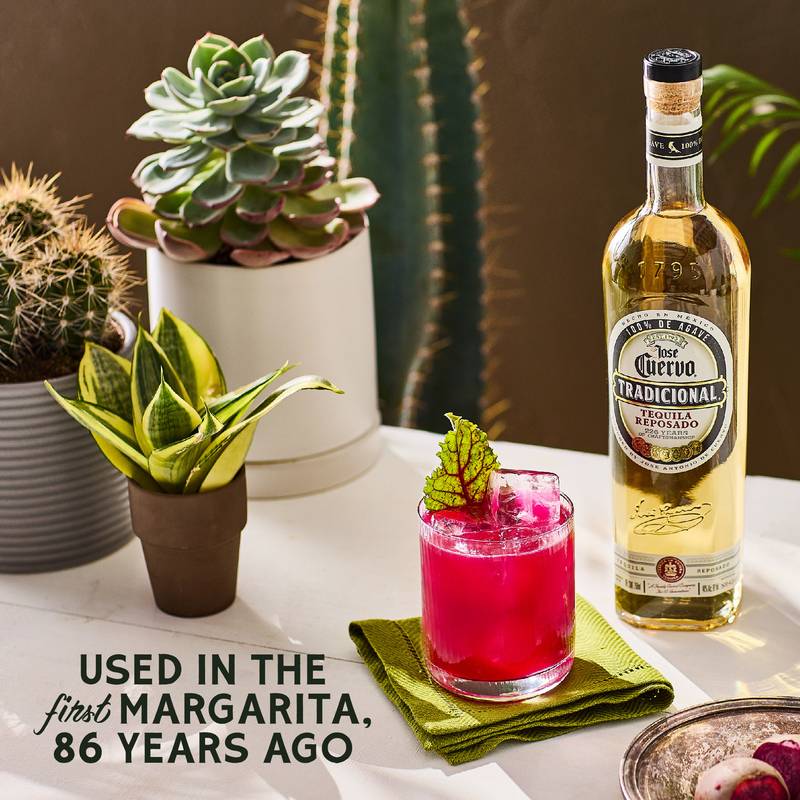 Jose Cuervo Tradicional Reposado with Shaker Tequila 750ml (80 Proof ...