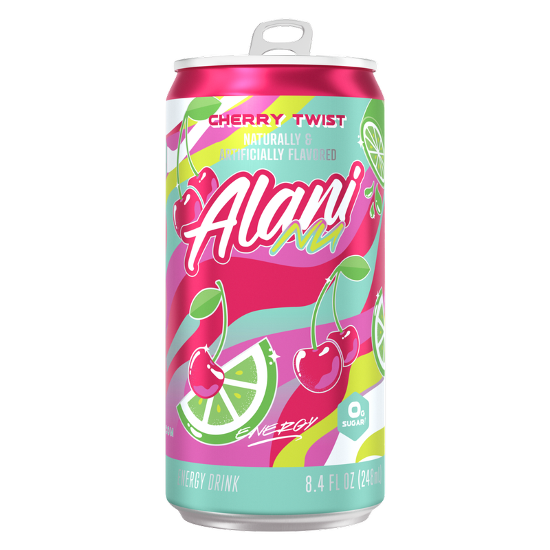 Alani Energy Cherry Twist 4pk 8.4oz Can - Delivered In As Fast As 15 ...