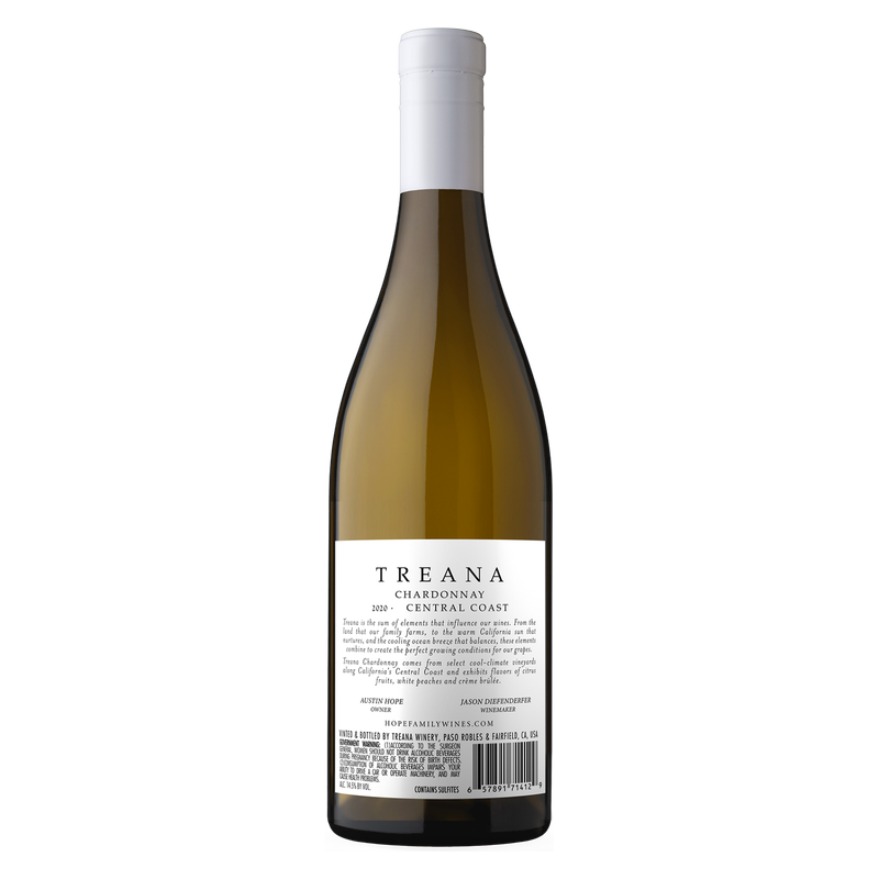 Treana Chardonnay 750ml - Delivered In As Fast As 15 Minutes | Gopuff