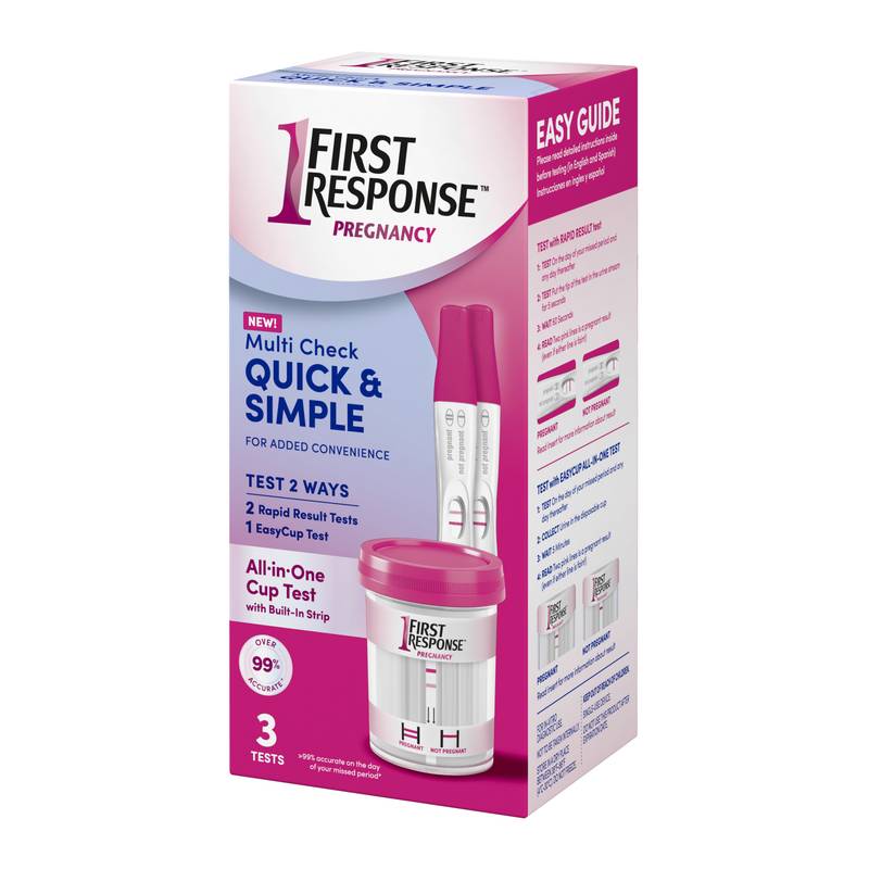First Response™ Multi Check Quick & Simple 3ct - Delivered In As Fast ...
