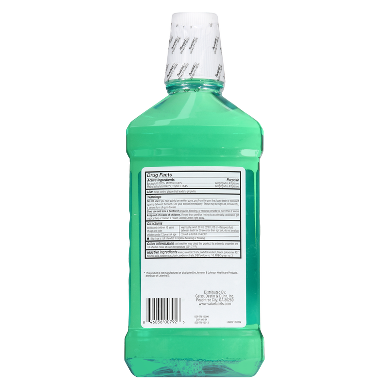 GoodSense Spring Mint Mouthwash 1 Liter - Delivered In As Fast As 15 ...