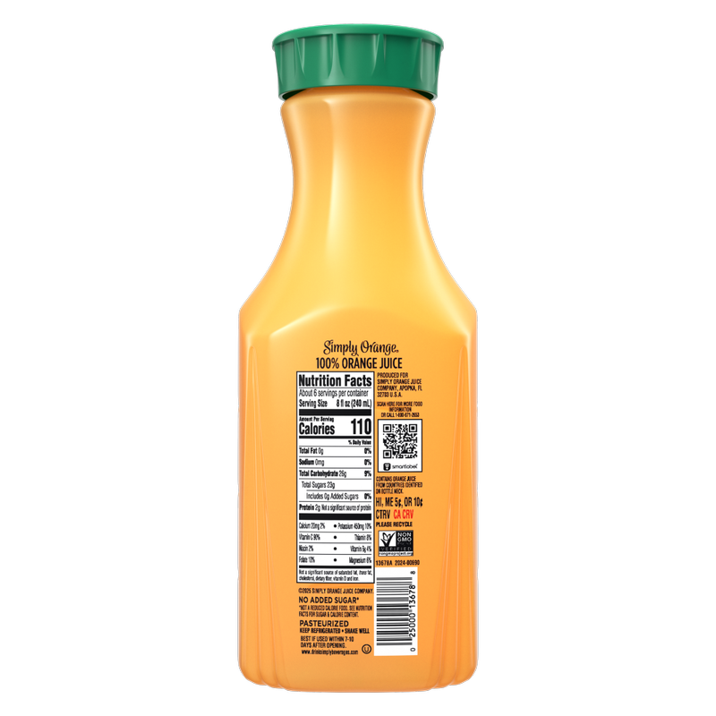 Simply Pulp Free Orange Juice 46oz Btl - Delivered In As Fast As 15 ...
