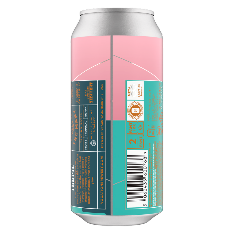 Vocation Toucan Tropic DDH IPA, 440ml : Alcohol fast delivery by App or ...