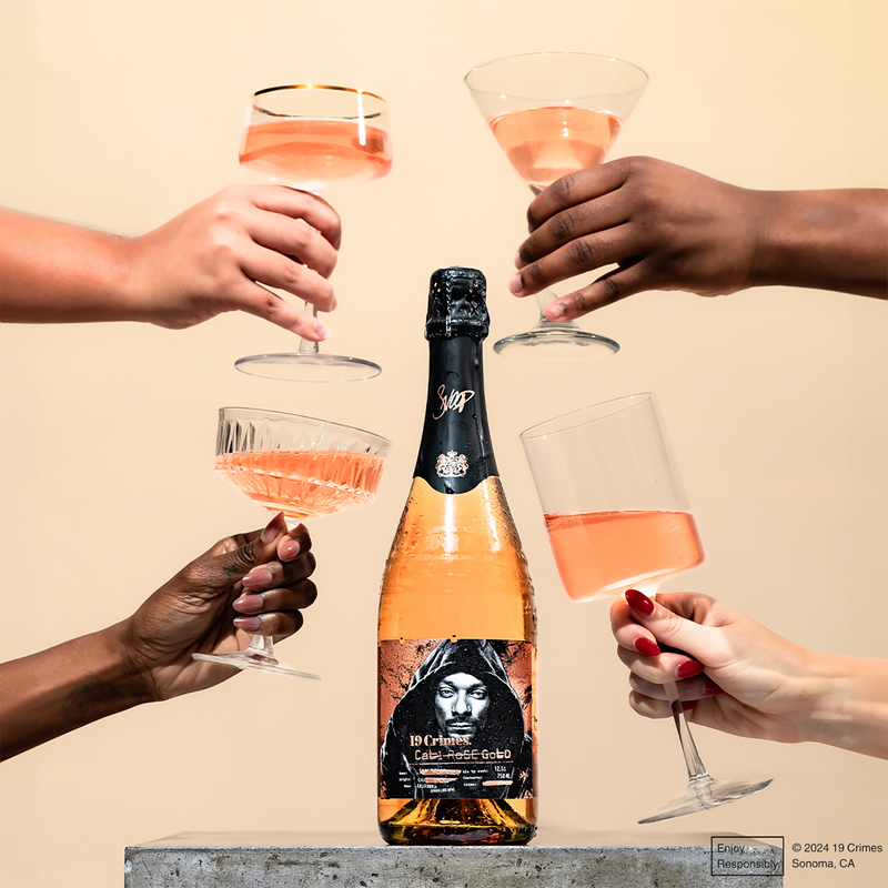 19 Crimes Cali Rose Gold Sparkling Rose 750 ml - Delivered In As Fast ...