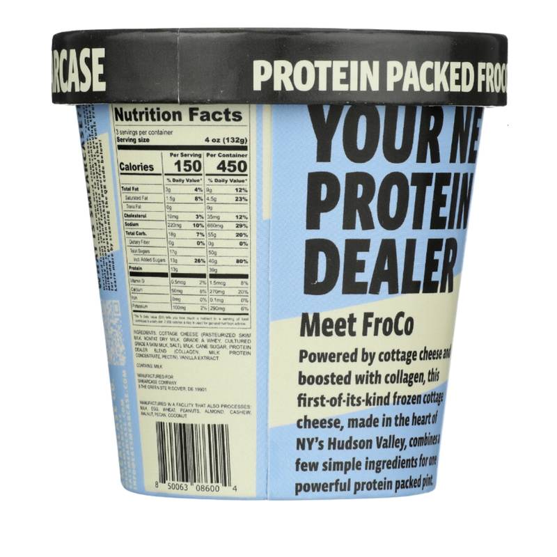 Smearcase Vanilla Bean Cottage Cheese Ice Cream, 14oz Pint - Delivered ...