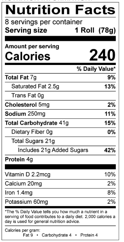 J. Skinner Cinnamon Sweet Rolls - 8ct - Delivered In As Fast As 15 ...