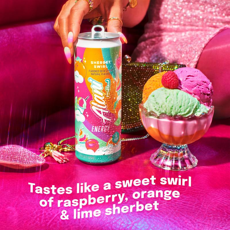 Alani Energy Sherbert Swirl 12oz Can - Delivered In As Fast As 15 ...