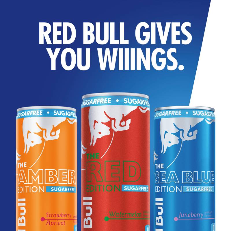 Red Bull Sugar-Free Energy Drink Variety Pack 12pk 8.4oz Cans ...