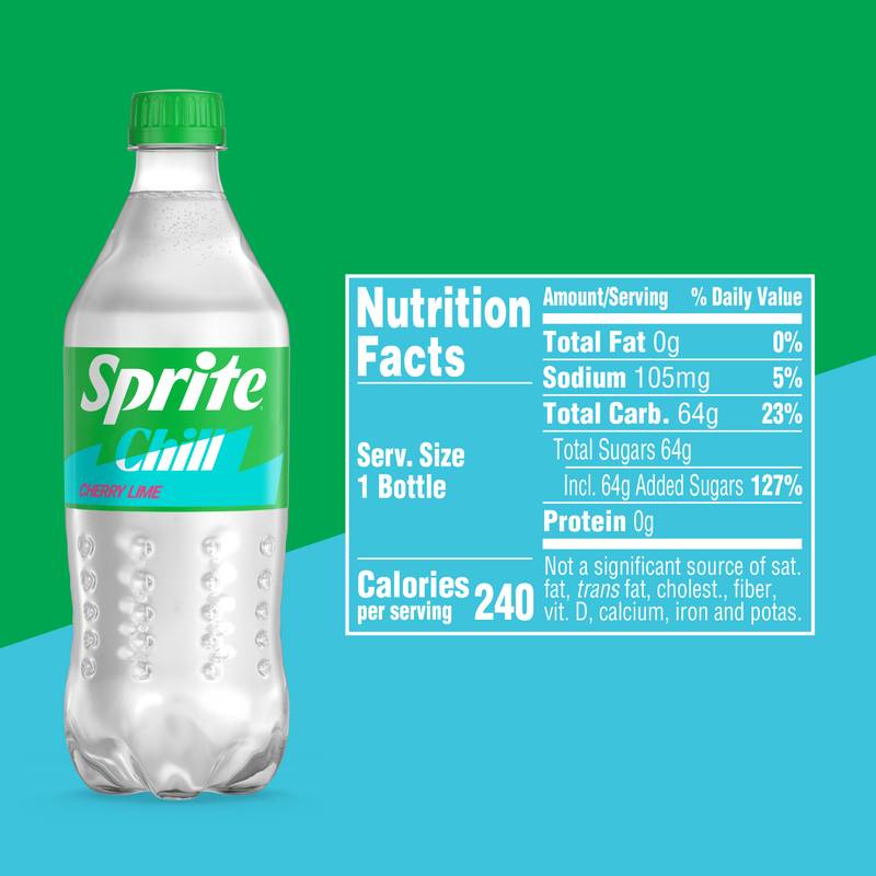 Sprite Chill Cherry Lime LTO 20oz - Delivered In As Fast As 15 Minutes ...