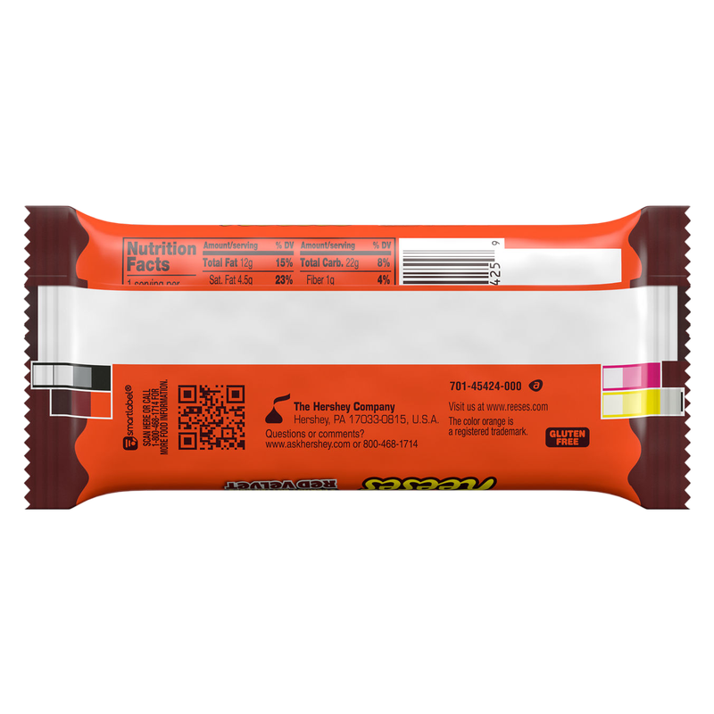 Reese's Peanut Butter Cups Red Velvet Standard Size, 1.4oz - Delivered ...