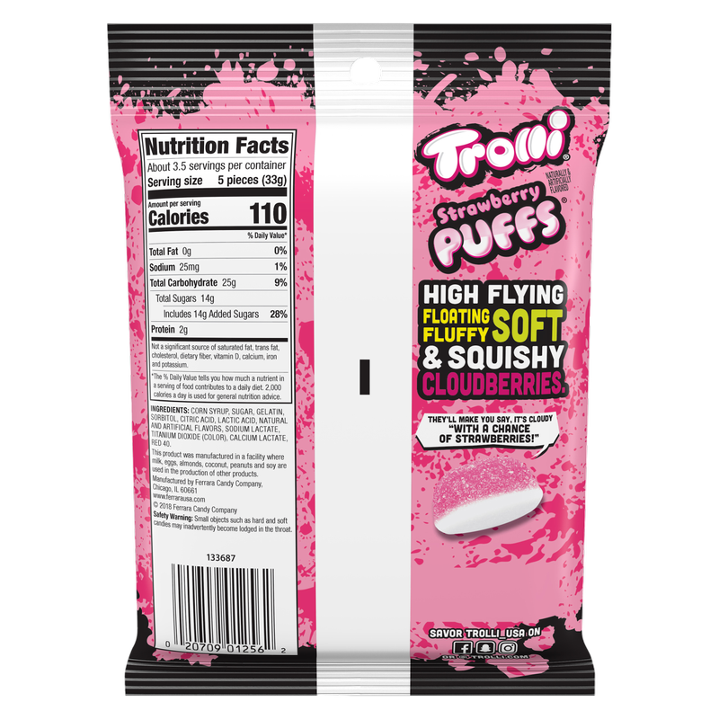 Trolli Strawberry Puffs, 4.25 oz - Delivered In As Fast As 15 Minutes ...