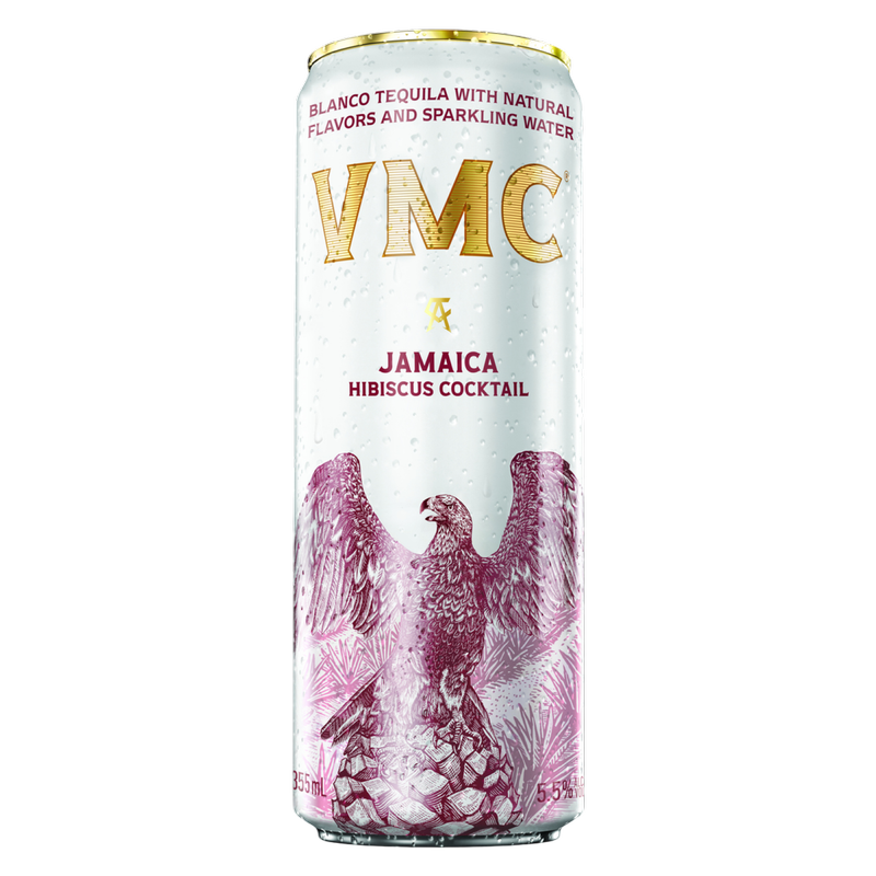 VMC Jamaica Hibiscus Tequila Cocktail 4pk Can 5.5%ABV - Delivered In As ...