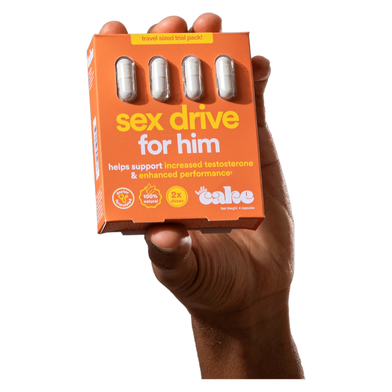 Hello Cake Sex Drive For Him Supplements 4 Ct Delivered In As Fast As 15 Minutes Gopuff