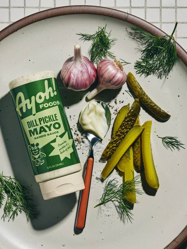 Ayoh! Dill Pickle Mayo Sando Sauce, 12oz. By Molly Baz - Delivered In ...