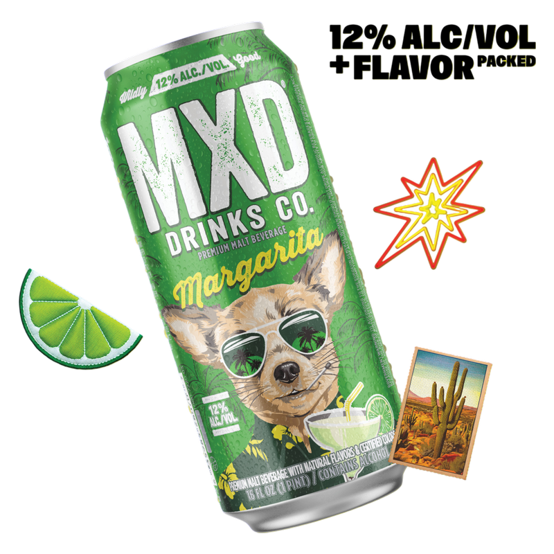 MXD Cocktail Co. Margarita Single 16oz Can 12% ABV - Delivered In As ...