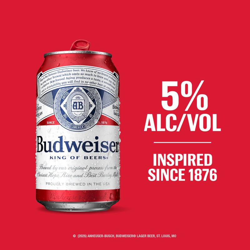 budweiser pint can