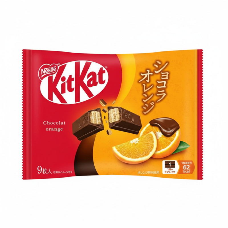 Kit Kat: Chocolate Orange (9 pcs), 3.7 oz - Delivered In As Fast As 15 ...