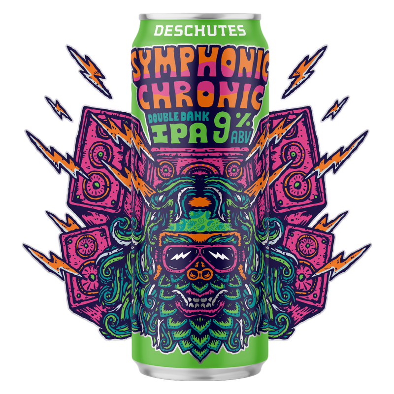 Deschutes Symphonic Chronic Double Dank IPA 19.2oz Can - Delivered In ...
