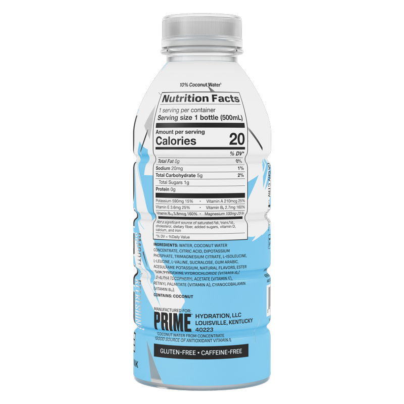 Prime Hydration Ice Blue Chill 16.9oz Btl - Delivered In As Fast As 15 Minutes - SNAP EBT ...